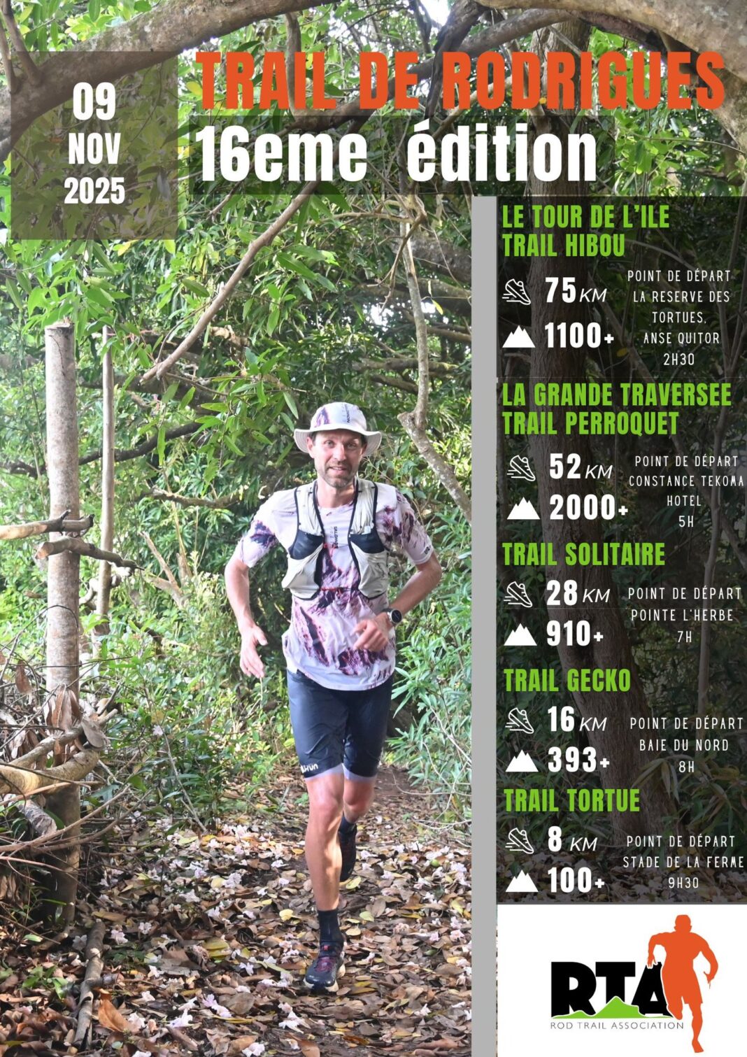 Trail de Rodrigues 2025 : les inscriptions ouvertes jusqu’au 30 ...