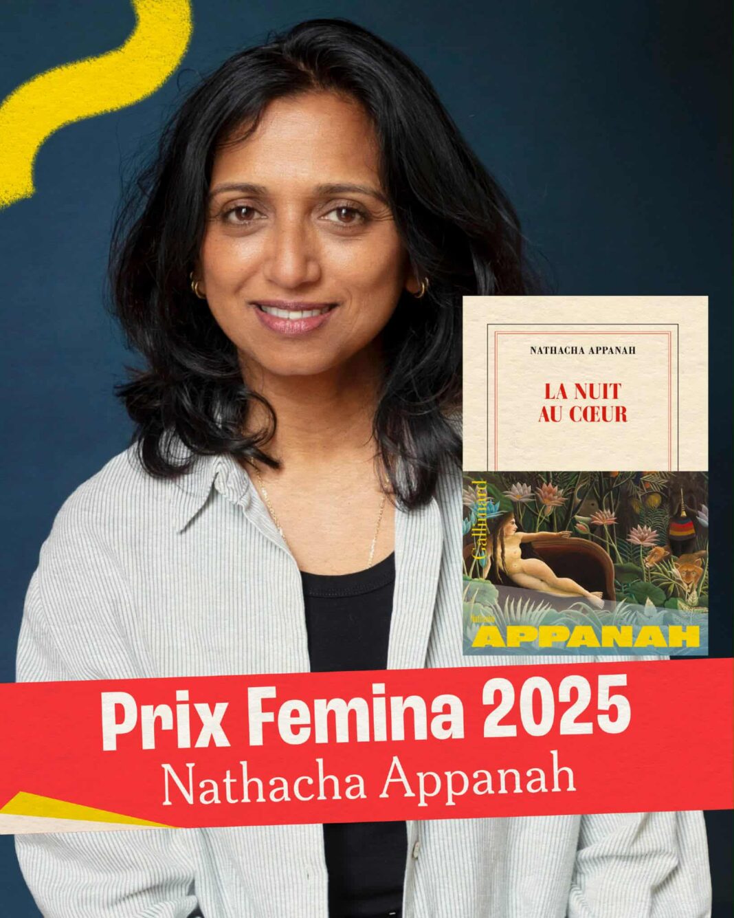 Nathacha Appanah, la plume mauricienne qui triomphe au Prix Femina 2025 ...